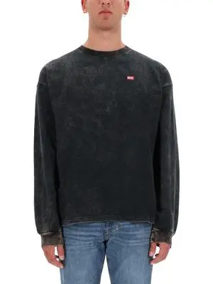 DIESEL® T-shirt T-boxt-ls-t3 Black