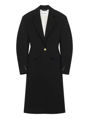 Givenchy Tailored Cocoon Coat - Black
