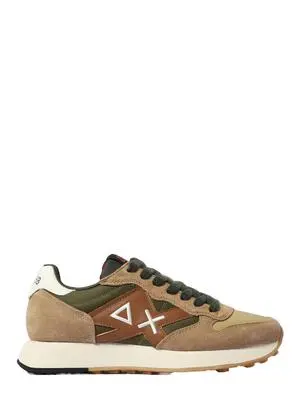 SUN 68 Lace Up Sneakers - Beige