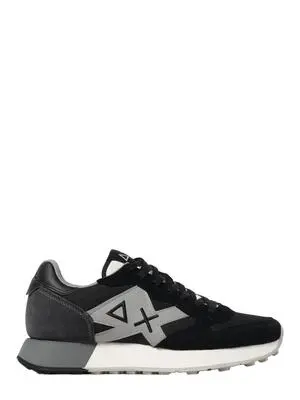SUN 68 Lace-Up Sneakers Black
