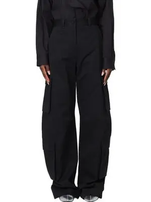 MSGM Wide Leg Pants - Black