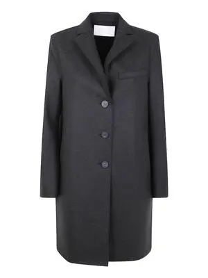 Harris Wharf London Tailored Coat - Black 1