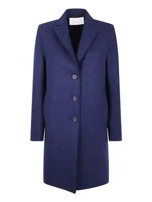 Harris Wharf London Tailored Coat - Blue