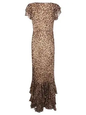 Rixo Dress - Brown