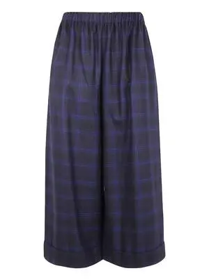 DANIELA GREGIS Wide Leg Trousers - Blue
