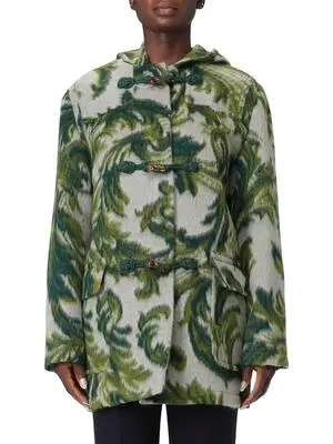 Etro Printed Coat - Grey