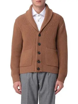 DRUMOHR Shawl Collar Sweater - Camel