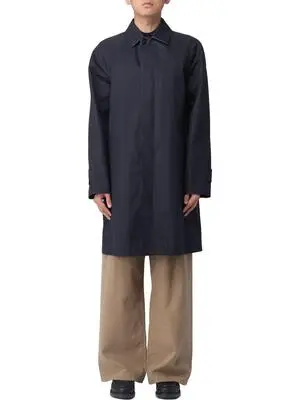 Burberry Long Coat - Navy