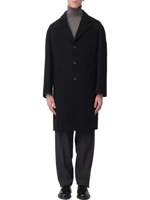 Corneliani Single Breasted Coat - Black