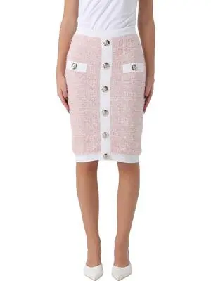 Balmain Pencil Skirt - Pink