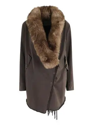 BAZAR DELUXE Coat Cocoa