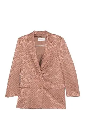 Dries Van Noten Bastis Single-breasted Jacket - Pink