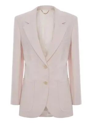 Victoria Beckham Katherine Jacket - Bone