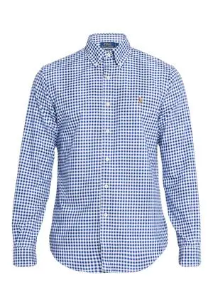 Polo Ralph Lauren Classic-fit Gingham Oxford Button-down Shirt - Blue/white
