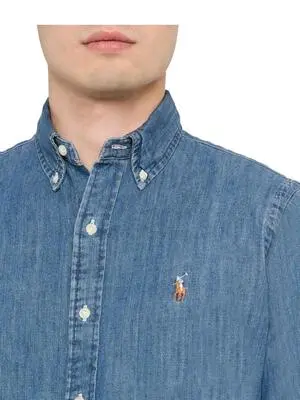 Polo Ralph Lauren Apos;s Core-fit Button-down Shirt - Denim