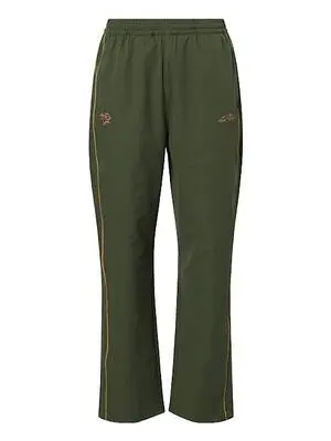 LES DEUX Hudson Seersucker Wide-leg Woven Jogging Bottoms - Green