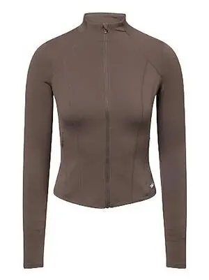TALA Dayflex Zip-up Sports Jacket - Mocha Brown