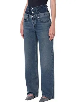AGOLDE Elson Double Waist Jeans - Pendulum/portrait