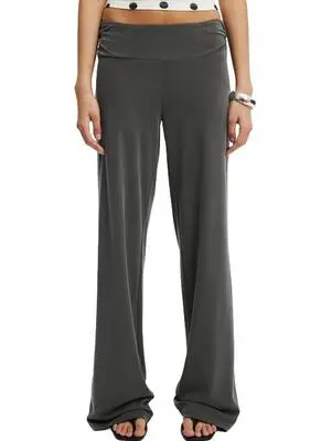 COTTON ON Relaxed Leg Pant - Charcoal