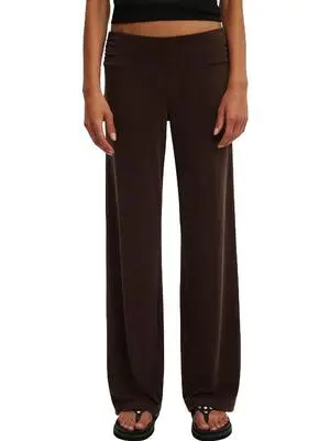 COTTON ON Relaxed Leg Pant - Dark Oak