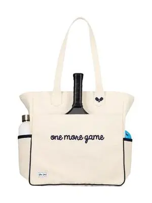 AME & LULU Cross Court Tote - One More Game