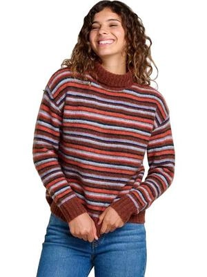 TOAD & CO Toddy T-Neck Sweater Gourd
