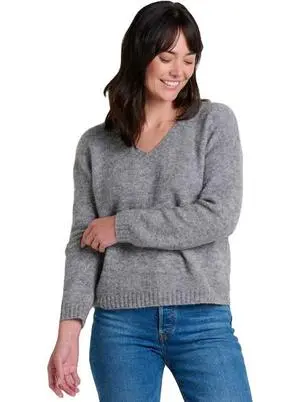 TOAD & CO Toddy Pullover Sweater - Heather Grey