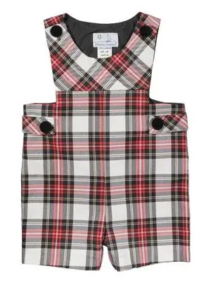 FLORENCE EISEMAN Plaid Shortall - Red And White Plaid