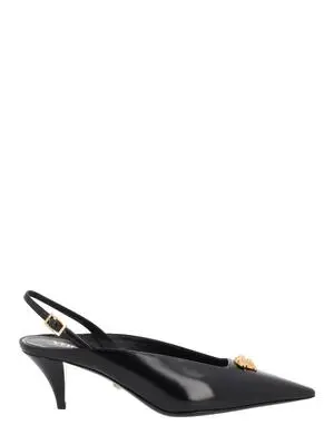 Versace The Jellyfish Slingbacks - Black