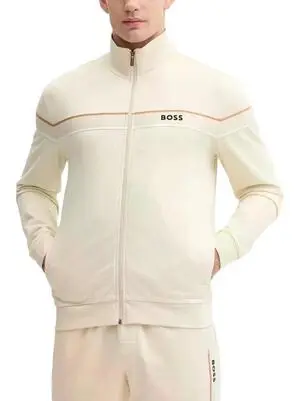 BOSS Zip-up Sweatshirt - Neutrals