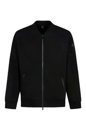 MOOSE KNUCKLES Dalton Logo-Patch Bomber Jacket