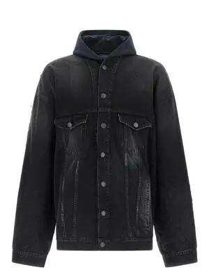 Balenciaga Hybrid Jacket Black