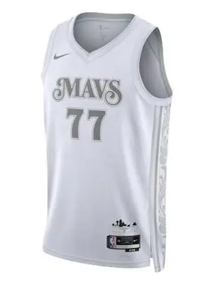 Nike Luka Dončić Dallas Mavericks Drifit Jersey - White