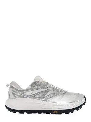 Hoka One One Mafate Speed 2in Athletic Sneakers - White/silver
