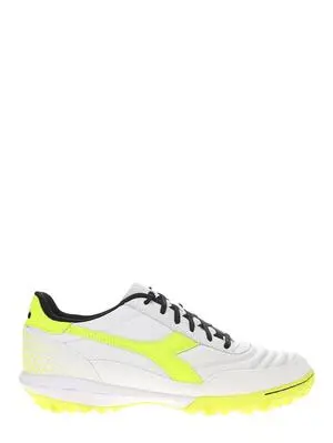 DIADORA Calcetto Gr Lt Tfin Athletic Sneakers - White/yellow