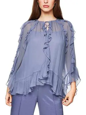 MARC CAIN Flounce Blouse