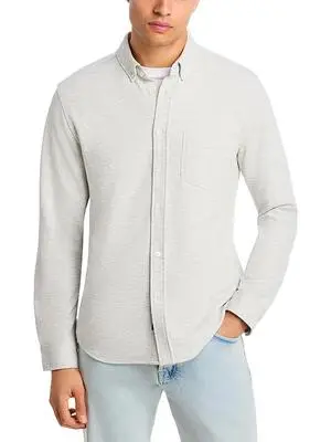 Rails Vincent Button Down Knit Shirt - Heather Grey