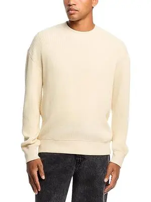 Madewell Waffle Knit Sweater - Antique Cream