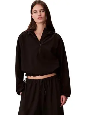 Calvin Klein Woven Parachute Jacket - Black