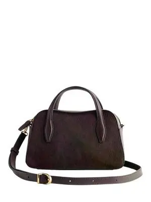 Madewell Mini Belted Crossbody Bag - Chocolate Raisin