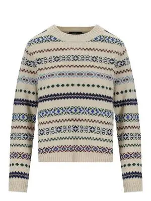 Max Mara Crewneck Sweater - Beige
