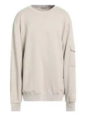 Herno Sweatshirt In Cotton And Elastane - Beige