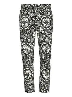 Dolce & Gabbana Pants Size Cotton, Elastane - Black