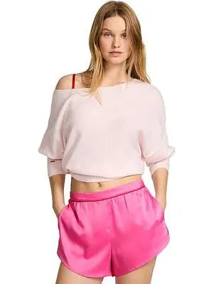 Victoria's Secret Satin Sleep Shorts - Pink