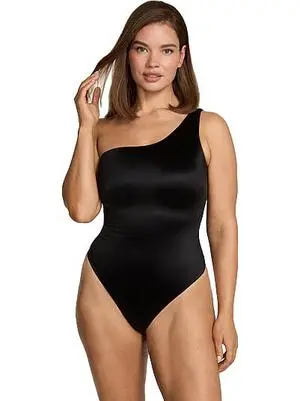 Victoria's Secret Sosleek™ One-shoulder Bodysuit - Black