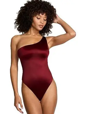 Victoria's Secret Sosleek™ One-shoulder Bodysuit - Red