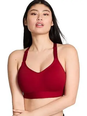 Pink Relay™ Strappy Medium-support Sports Bra Red