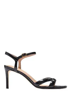 Cole Haan Constantina Sandals Black Croc Print
