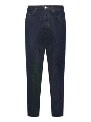 BE ABLE Leonardo Shorter Pleated Jeans - Blue