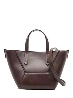 Brunello Cucinelli Top Handle Tote Bag Red